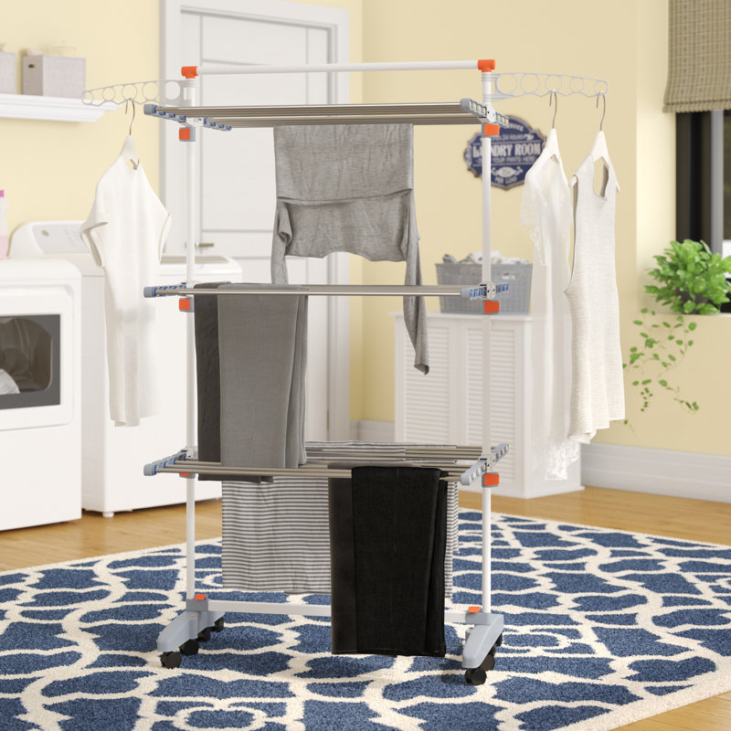 Rebrilliant Premium Clothes Drying Rack & Reviews | Wayfair Rebrilliant Premium Clothes Drying Rack & Reviews | Wayfair